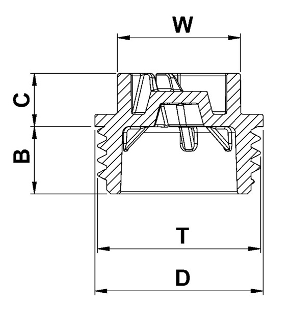 Threaded Gas Plugs - Paint-Safe Caps for Radiators
